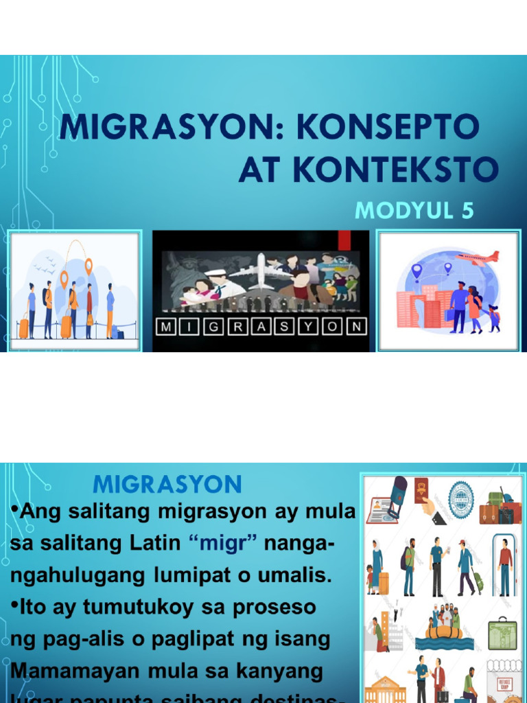 Migration | PDF