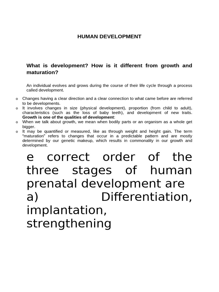 Unit 3 Worksheet | PDF | Adolescence | Attachment Theory