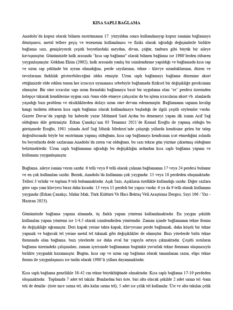 Kisa_sapli_baglama | PDF