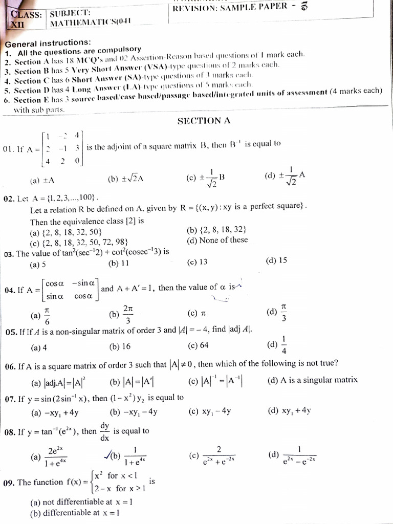 Adobe Scan 01-Dec-2024 (1) | PDF | Area | Matrix (Mathematics)