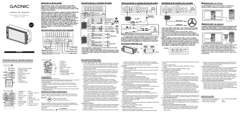 ESTERE12.pdf gadmin | PDF | Altoparlante | Control remoto