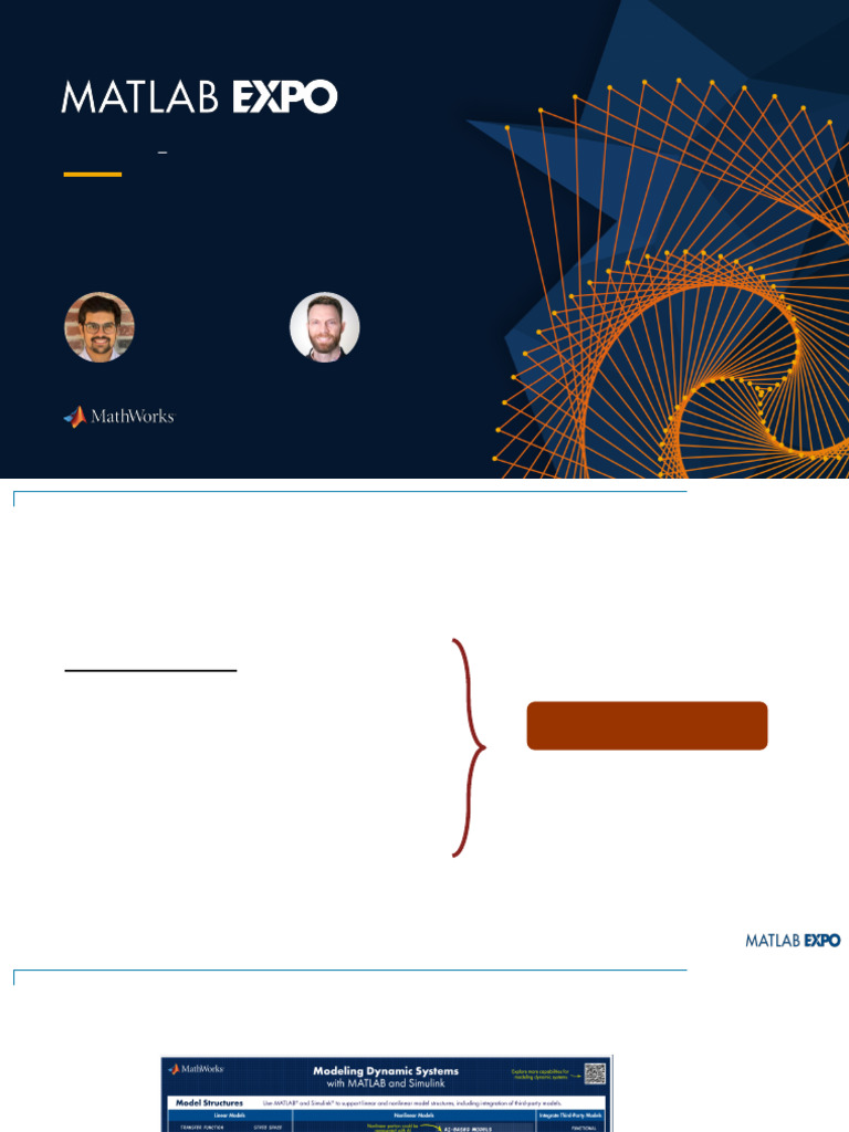 ww-expo-2024-mathworks-modeling-dynamic-systems (1) | PDF | Matlab | Applied Mathematics