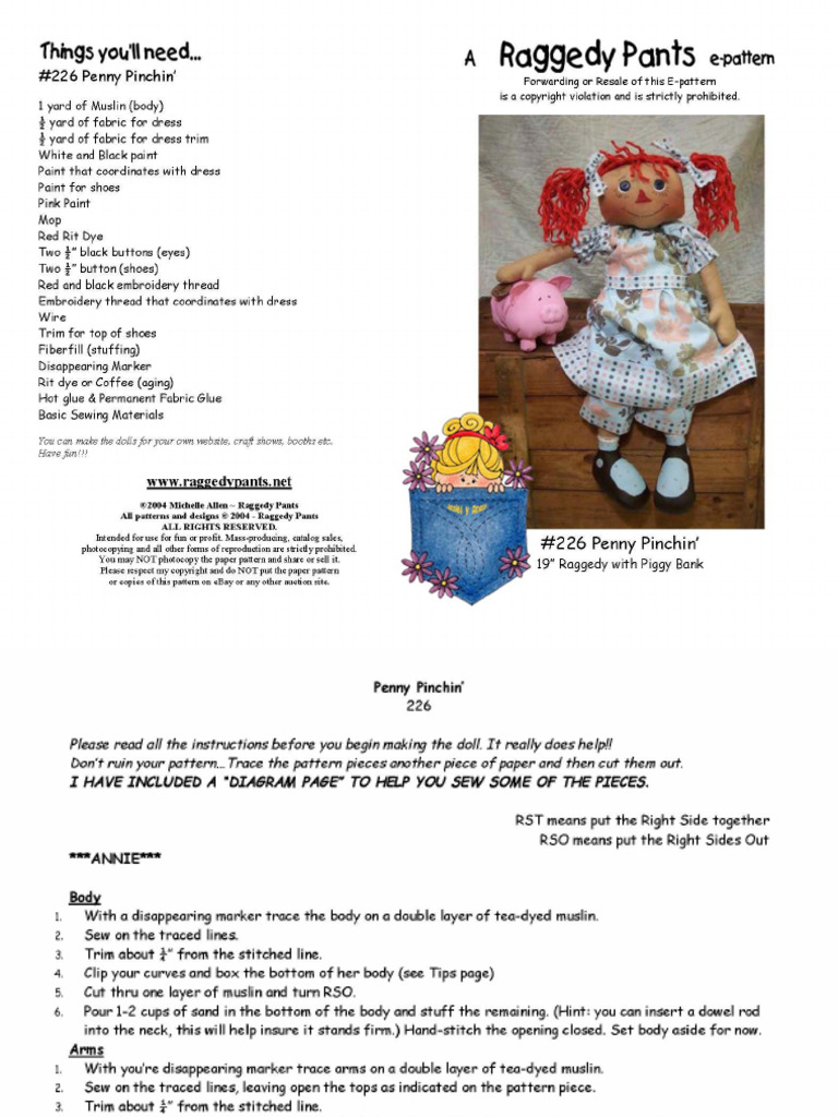 Penny Pinchin RP | PDF