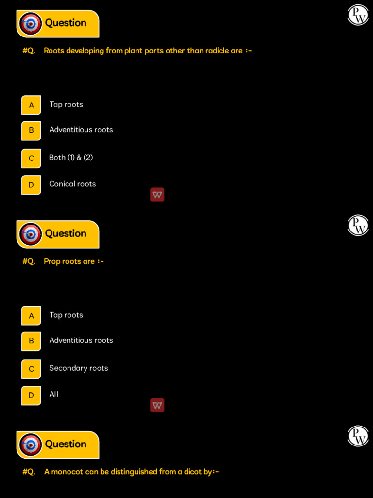 Lect 8 - Morphology of Flowering Plants - Botany - 51-AN251MA 2024 ...