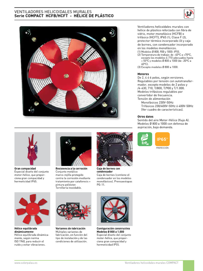 Es - HCFB HCFT HCBB HCBT | PDF | Tornillo | Hélice