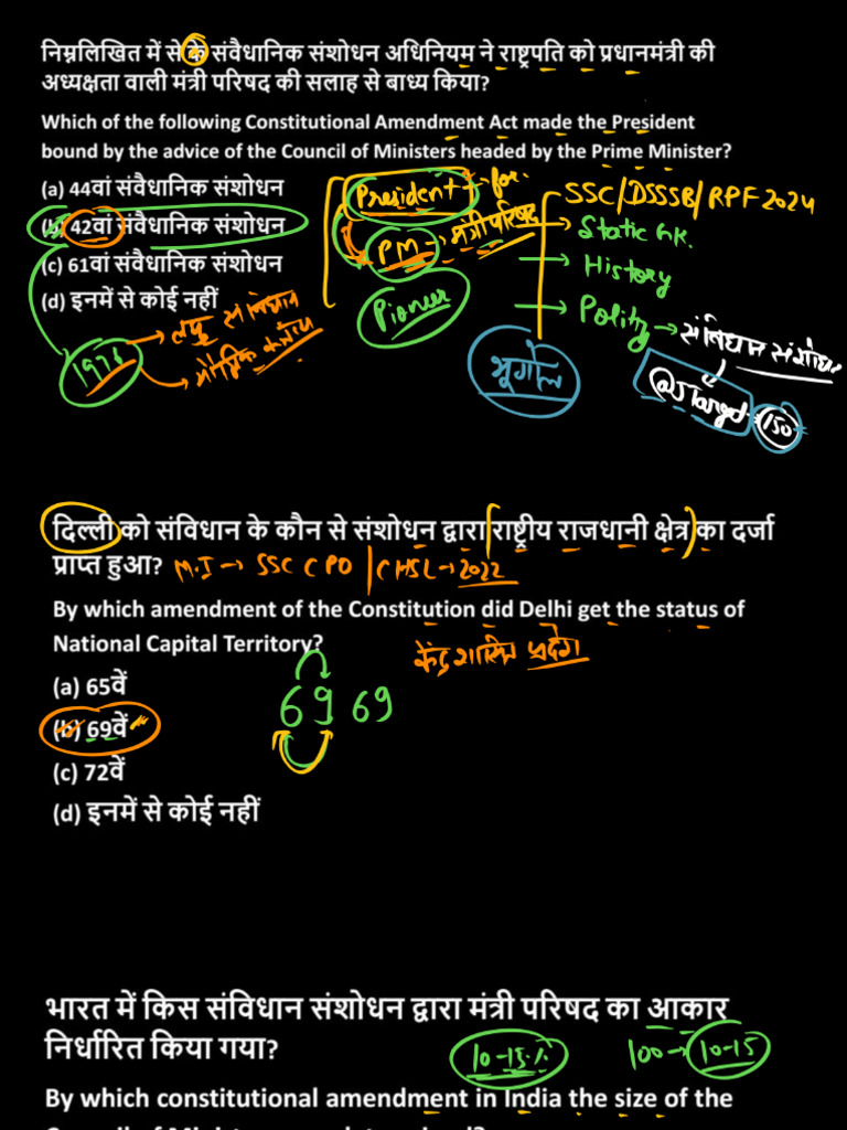 Samvidhan sanshodhan | PDF