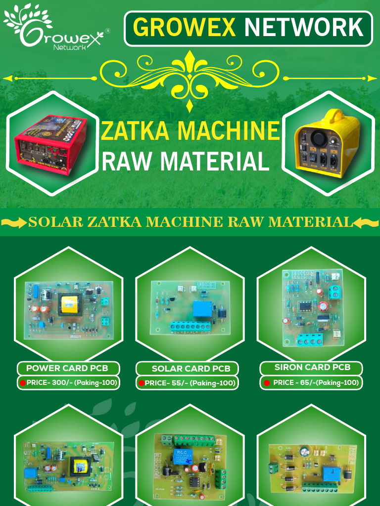 Growex Raw Material Bulk-2 | PDF | Electricity | Electronic Engineering