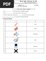 Grade3 - Working With Paint 3D - Worksheet | PDF | 3 D Computer ...