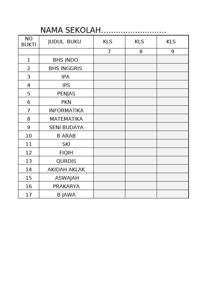 Pesanan Lks Sem Genep | PDF