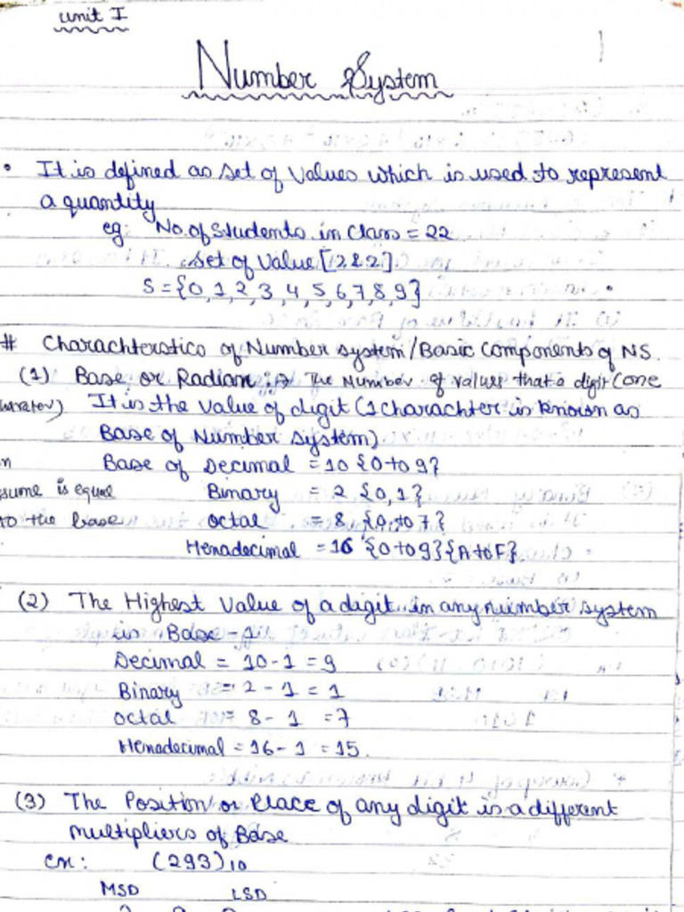 DLCD Handwritten Notes | PDF