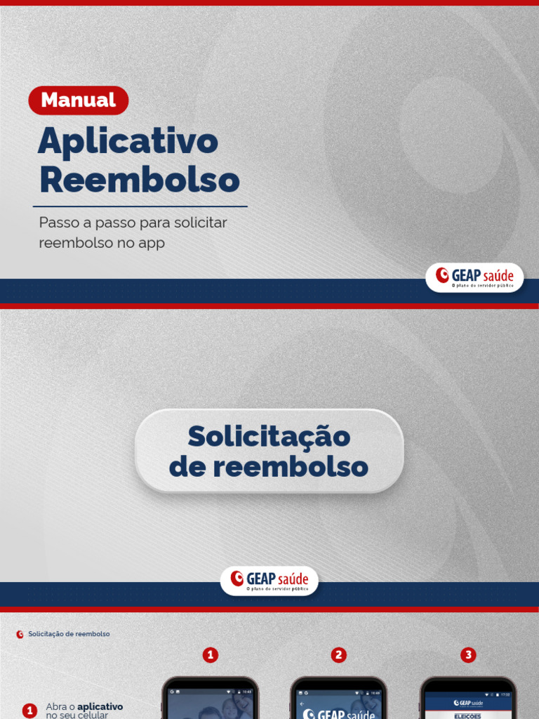 Manual Aplicativo Reembolso | PDF | Informática