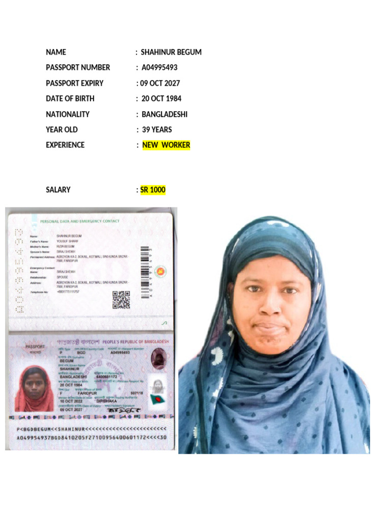 Shahinur Begum A04995493 Shoikot Va | PDF