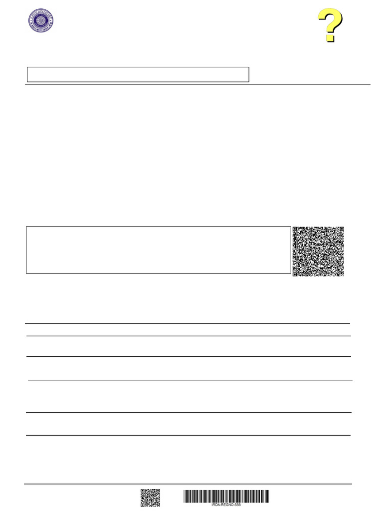 Policy Copy | PDF | Insurance | Civil Law (Legal System)