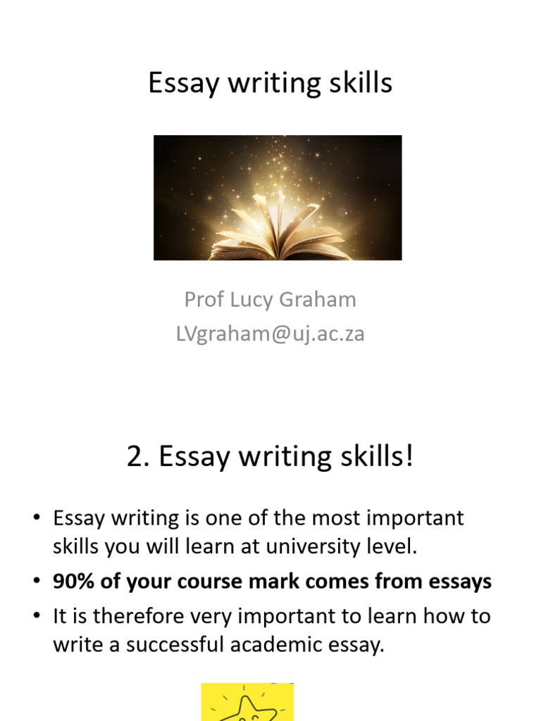 Essay Writing Lecture - All Undergrads 2024 - Read-Only | PDF | Estella ...