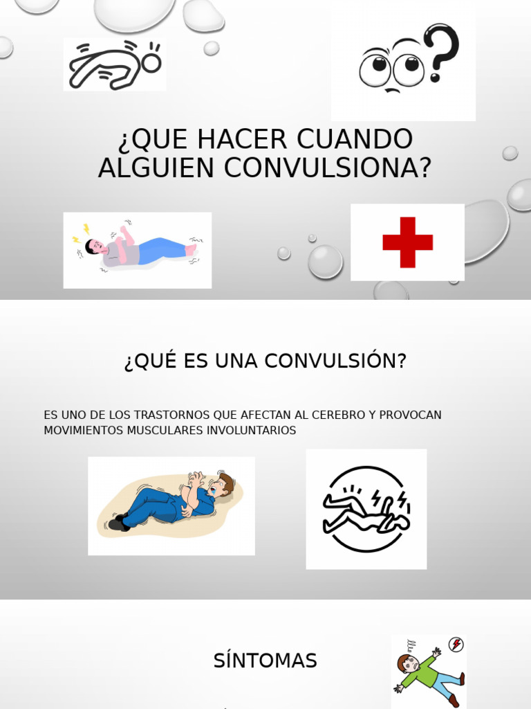 Cómo actuar ante una convulsión | PDF