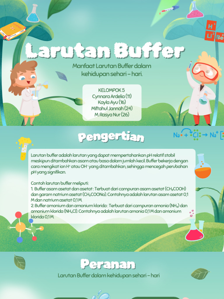 Kelompok 5 - Larutan Buffer | PDF