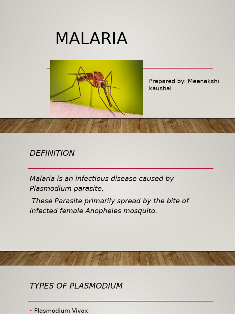Malaria: Causes, Types, and Diagnosis | PDF