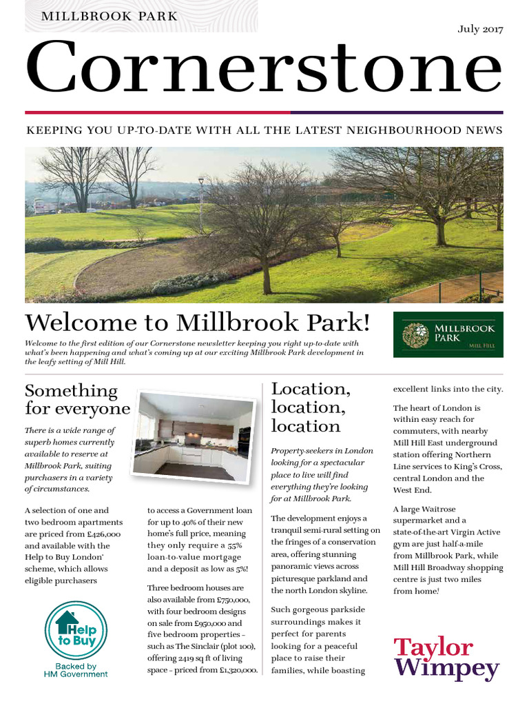 Millbrook Park Newsletter Summer 2017 | PDF