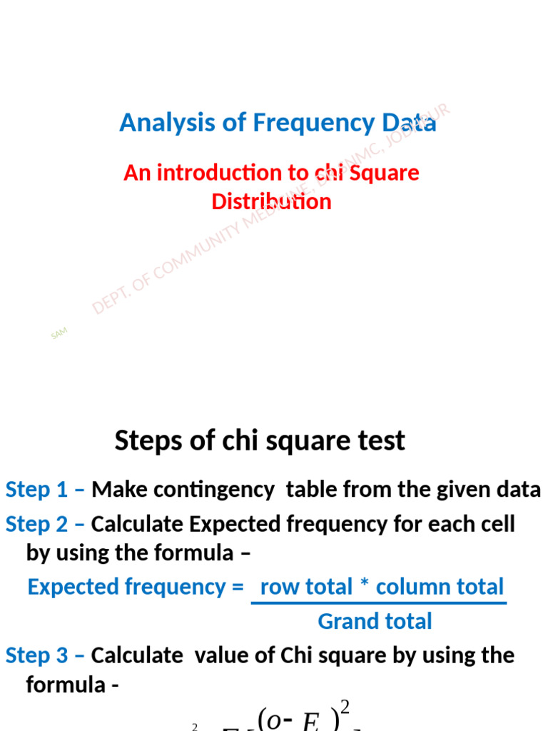 13 Chi Square Test Pdf Chi Squared Test Statistical Hypothesis Testing
