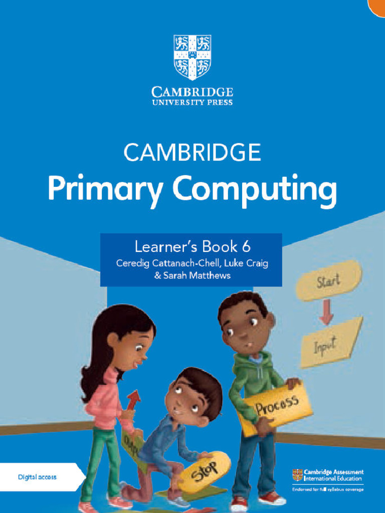 Sample 6 Cambridge Primary Computing LB 6 | PDF | Data | Algorithms