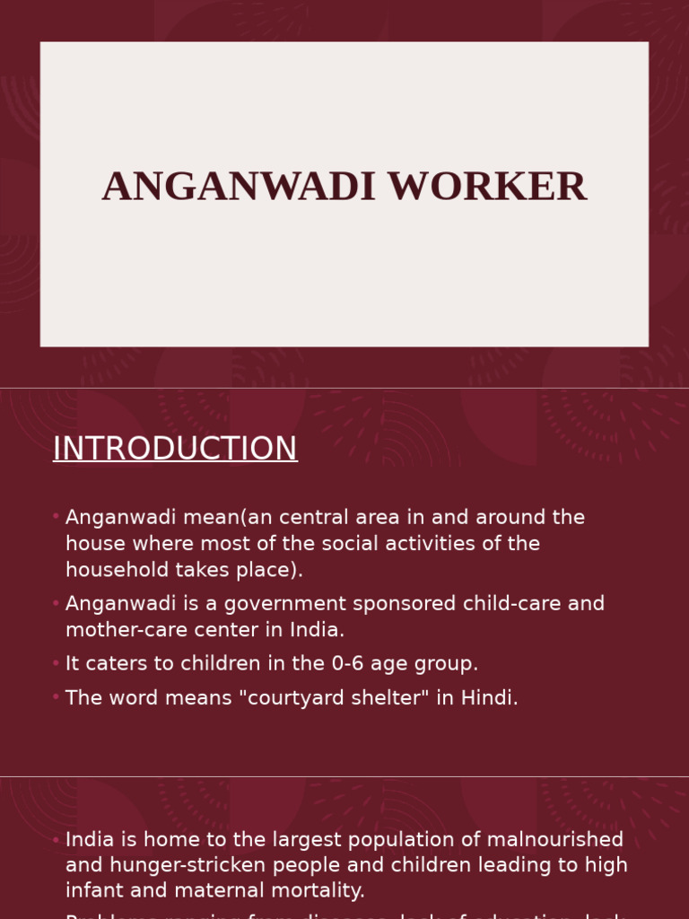 Anganwadi Workers | PDF | Malnutrition | Family
