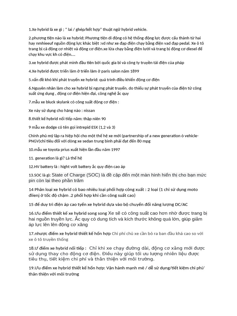 Bài KT HYBRID Liên Thông | PDF