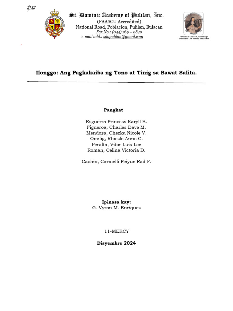 Ilonggo | PDF