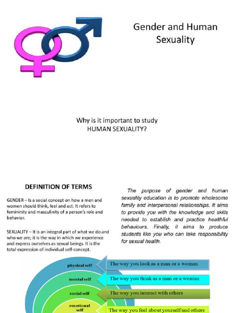Human and Gender Sexuality | PDF