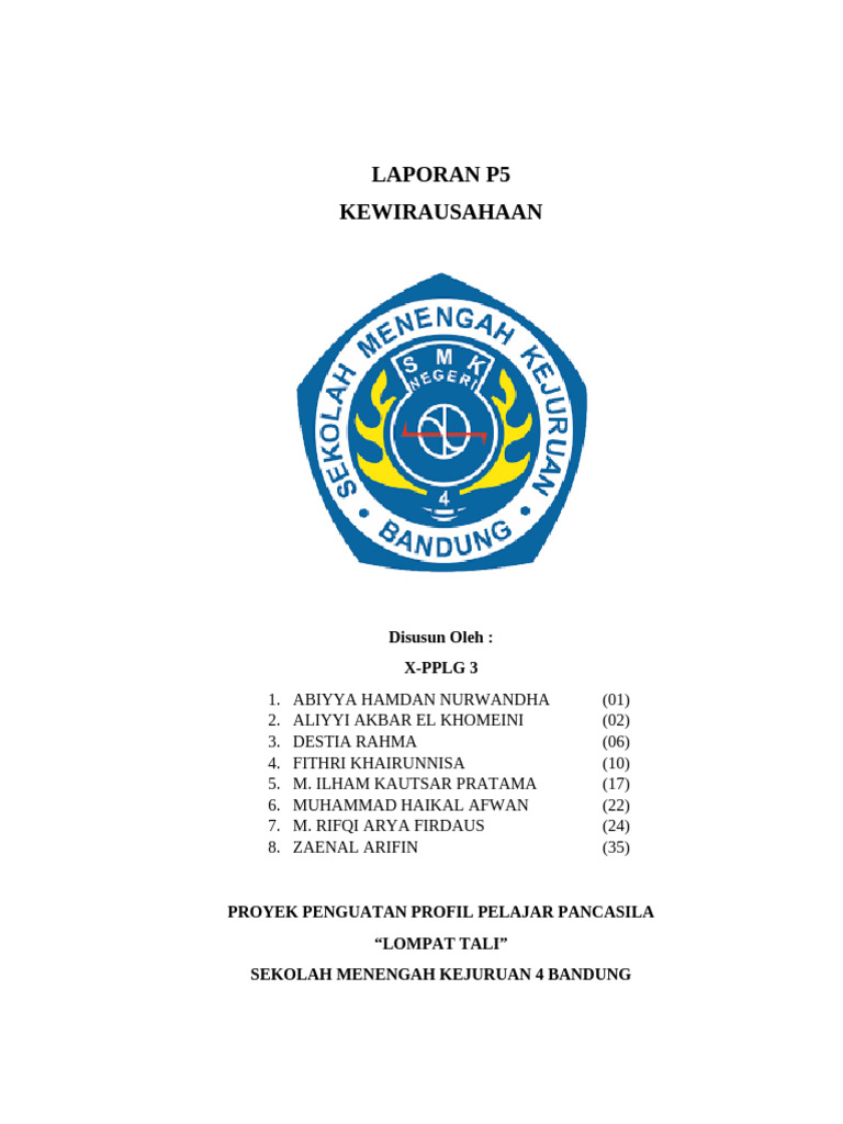 Laporan P5 | PDF