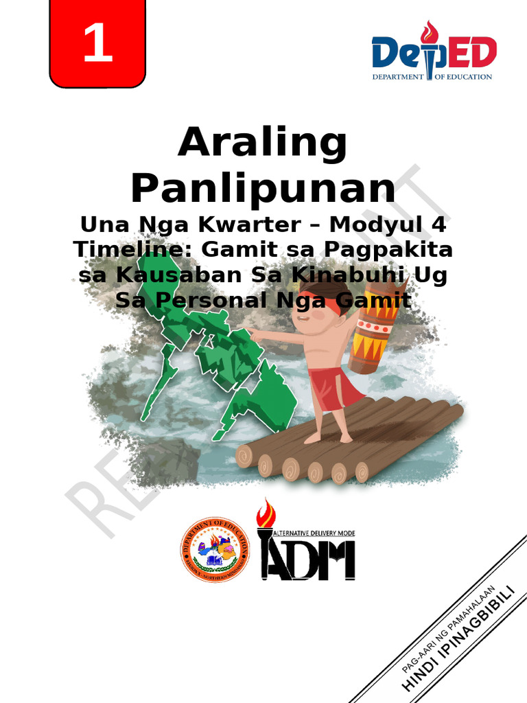 AP1 - Q1 - Mod4 - Timeline Gamit Sa Pagpakita Sa Kausaban Sa Kinabuhi Ug Sa Personal Nga Gamit ...
