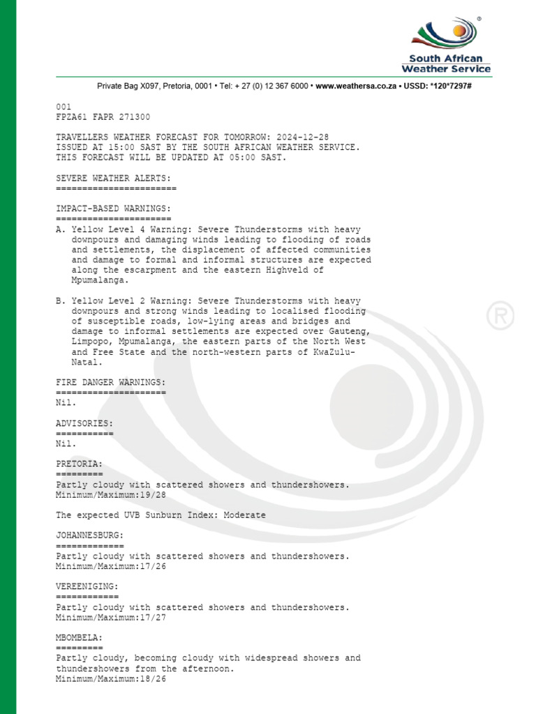 rsa_trav | PDF | Thunderstorm | Seasons