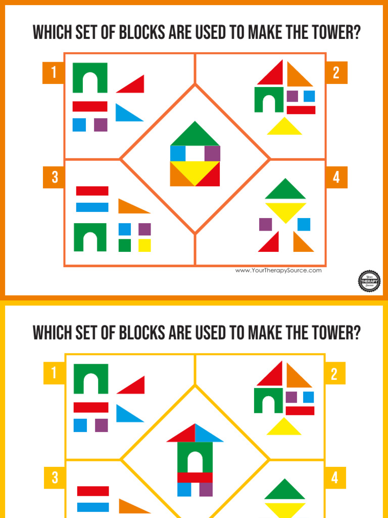 Visual-Spatial-Block-Puzzle | PDF