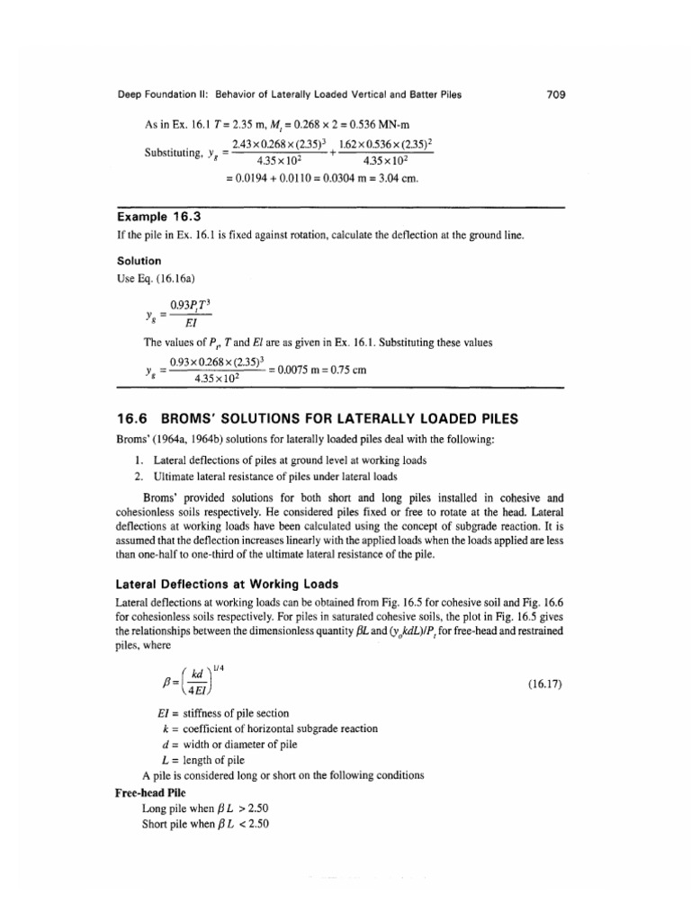 Geotechnical - Engineering, Murthy (Broom's Method) | PDF | Deep ...