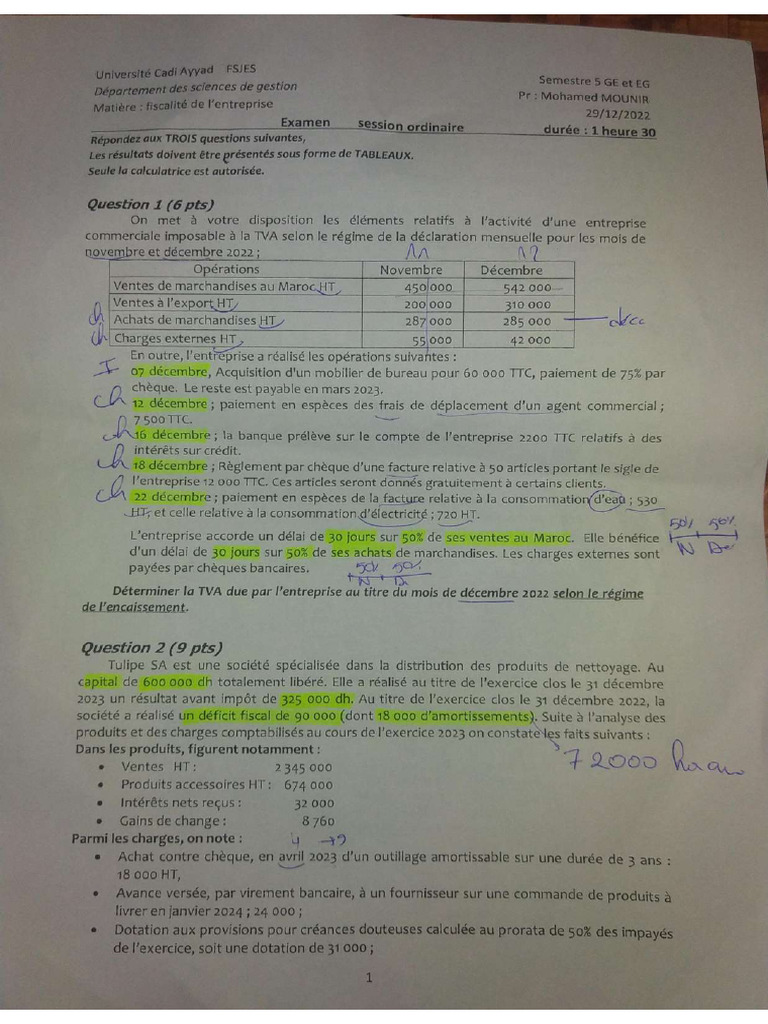Fisca Monir 2023 Ordd-1 | PDF