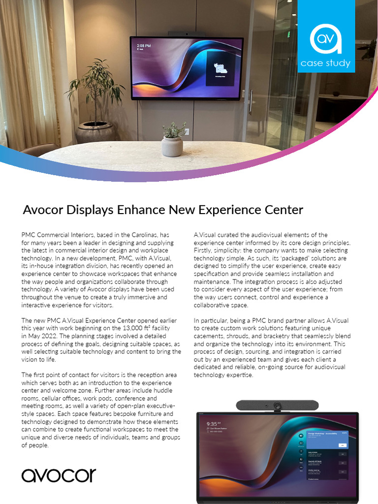 Avocor A Visual CaseStudy | PDF | Computing