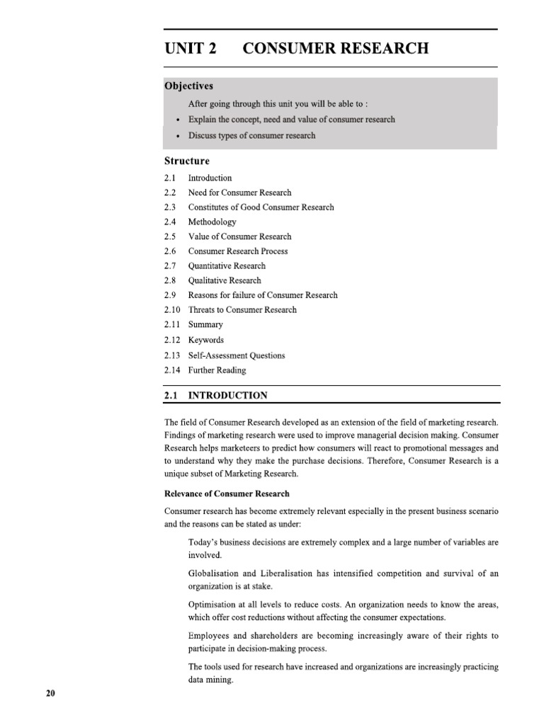 Understanding Consumer Research Essentials | PDF | Science ...