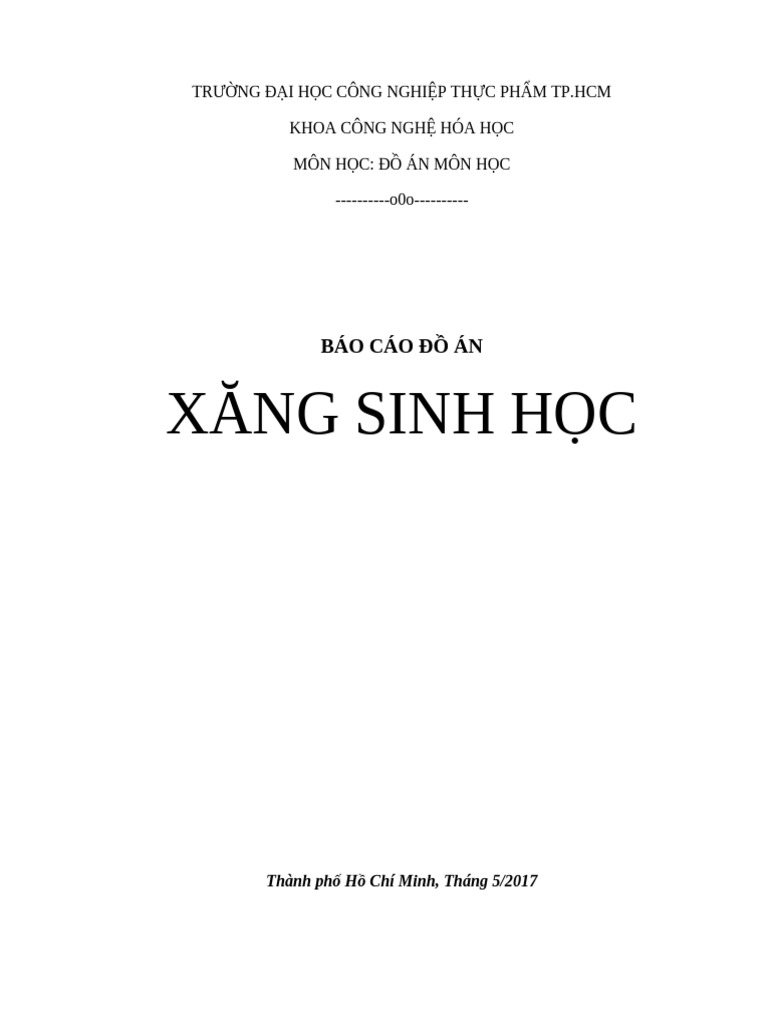Xang Sinh Hoc E5 Docx | PDF