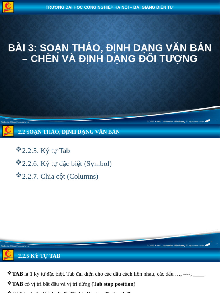 Word Slide Bai3 | PDF