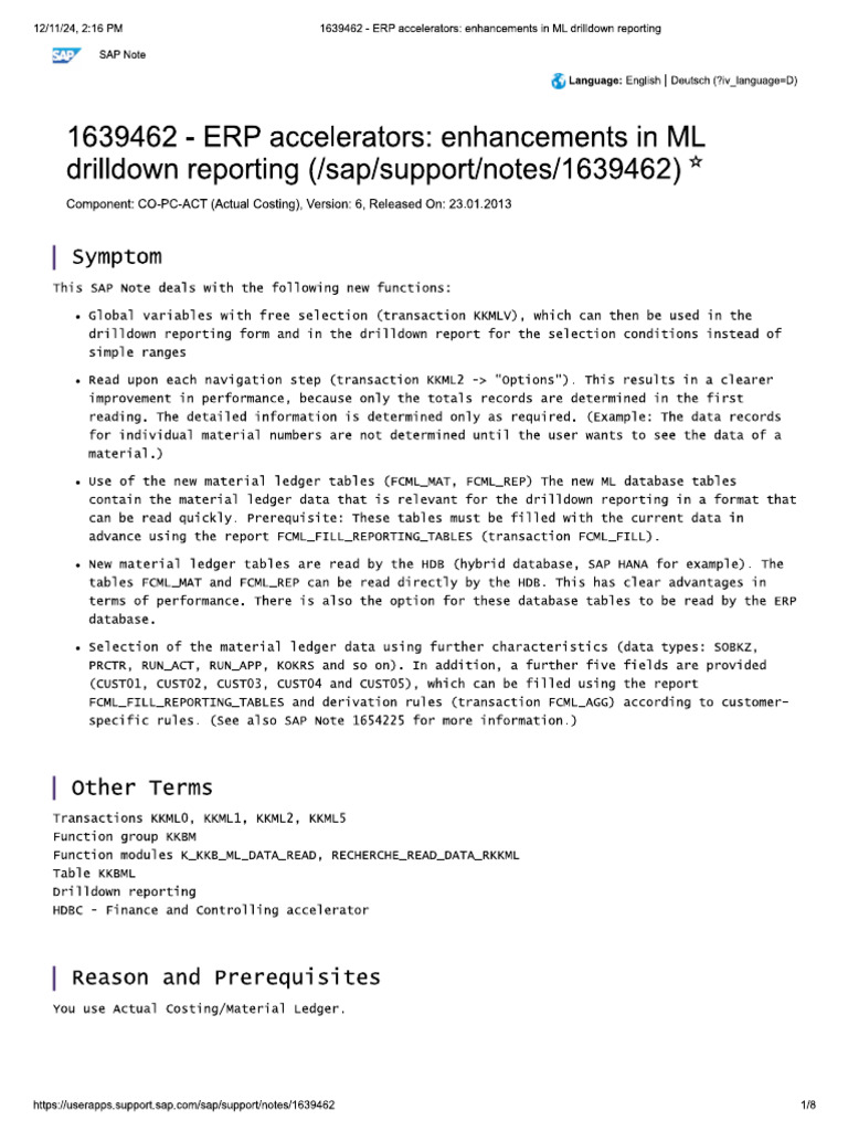 ERP Material Price Analisis | PDF