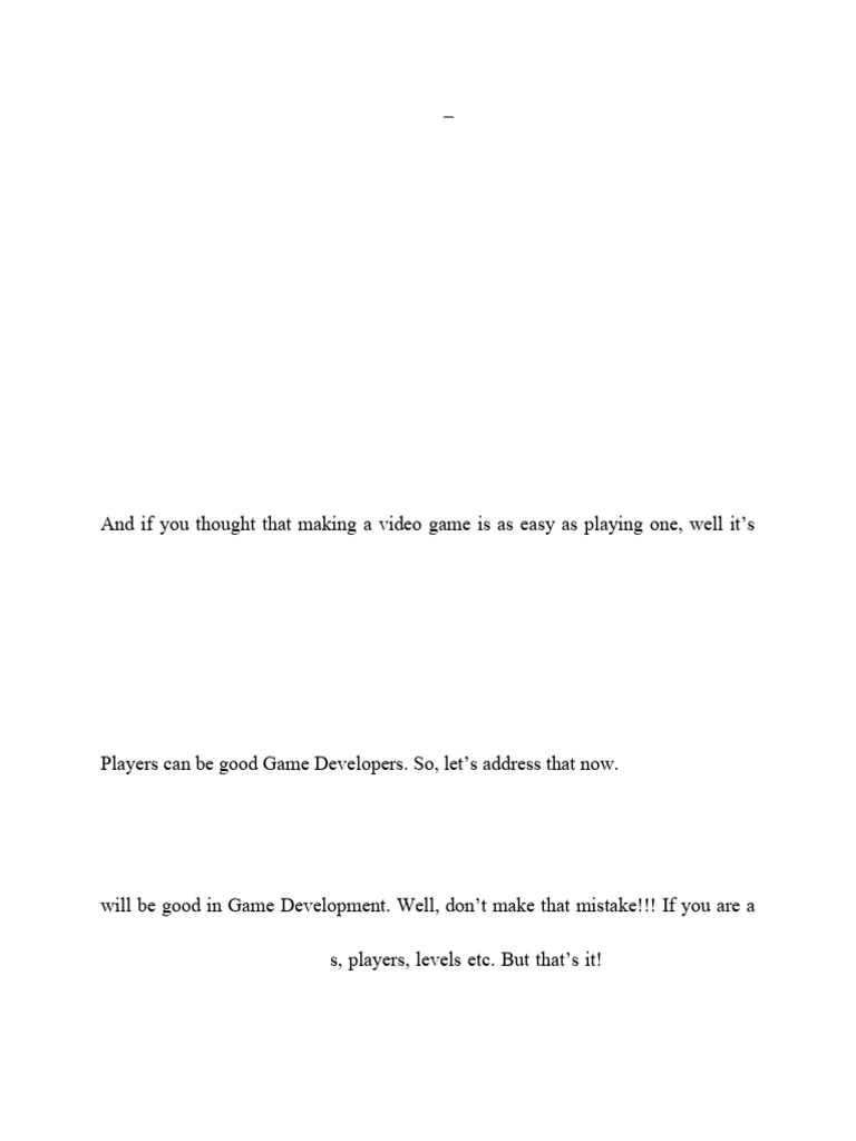 Unit 1 | PDF | Target Audience | Video Games