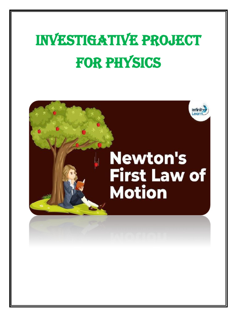 PHYSICS PROJECT | PDF | Force | Newton's Laws Of Motion PHYSICS PROJECT | PDF | Force | Newton's Laws Of Motion