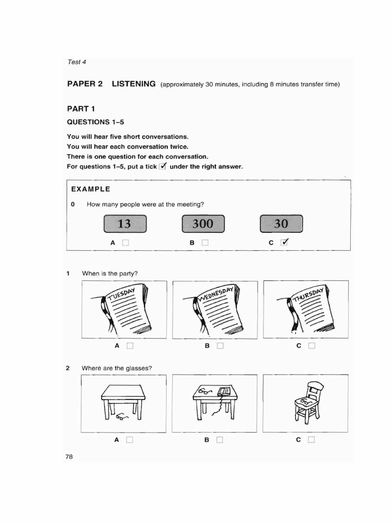 Listening Part 4 | PDF