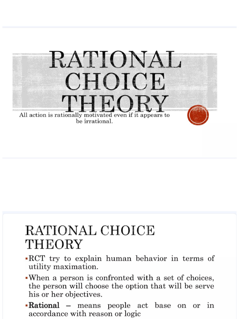 Lesson 6 Rational Self | PDF