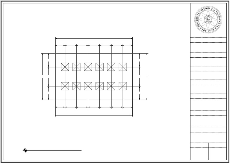 Denah Susun Tiang | PDF