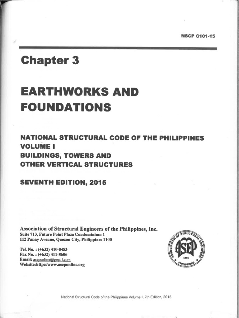 Nscp-2015 Chapter 3 | PDF