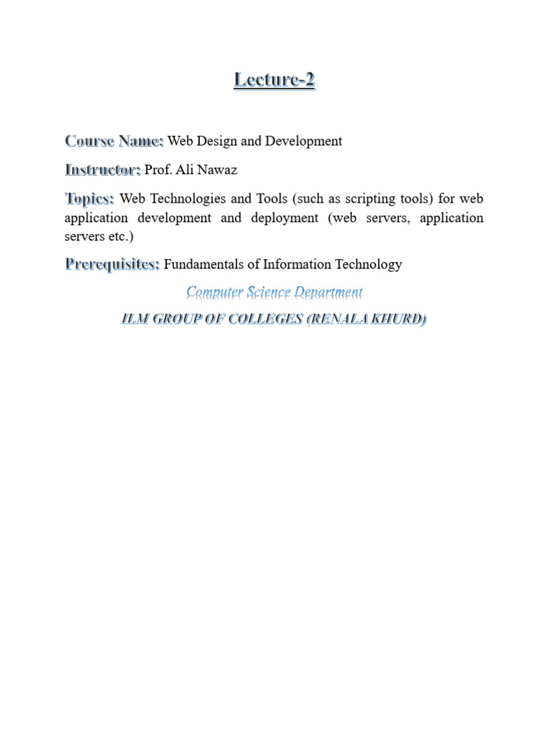 Web design | PDF | World Wide Web | Internet & Web