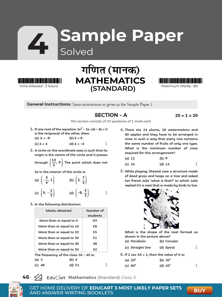 Mathematics Standard | PDF | Circle | Area