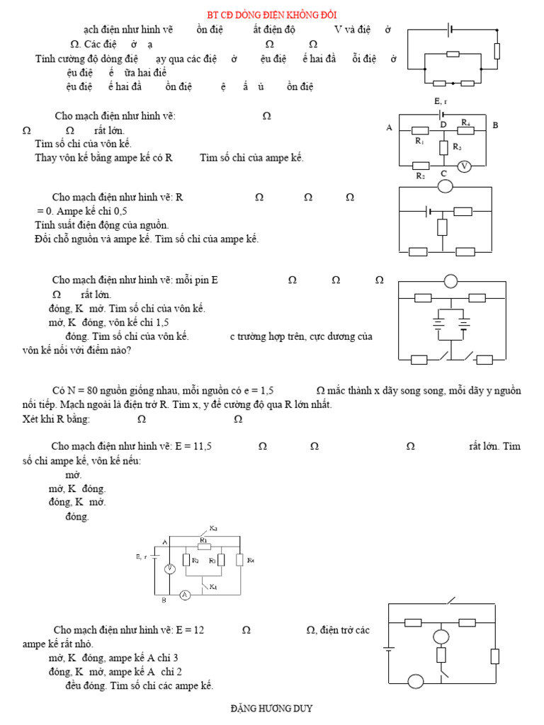 BT CĐ DDKD HS | PDF