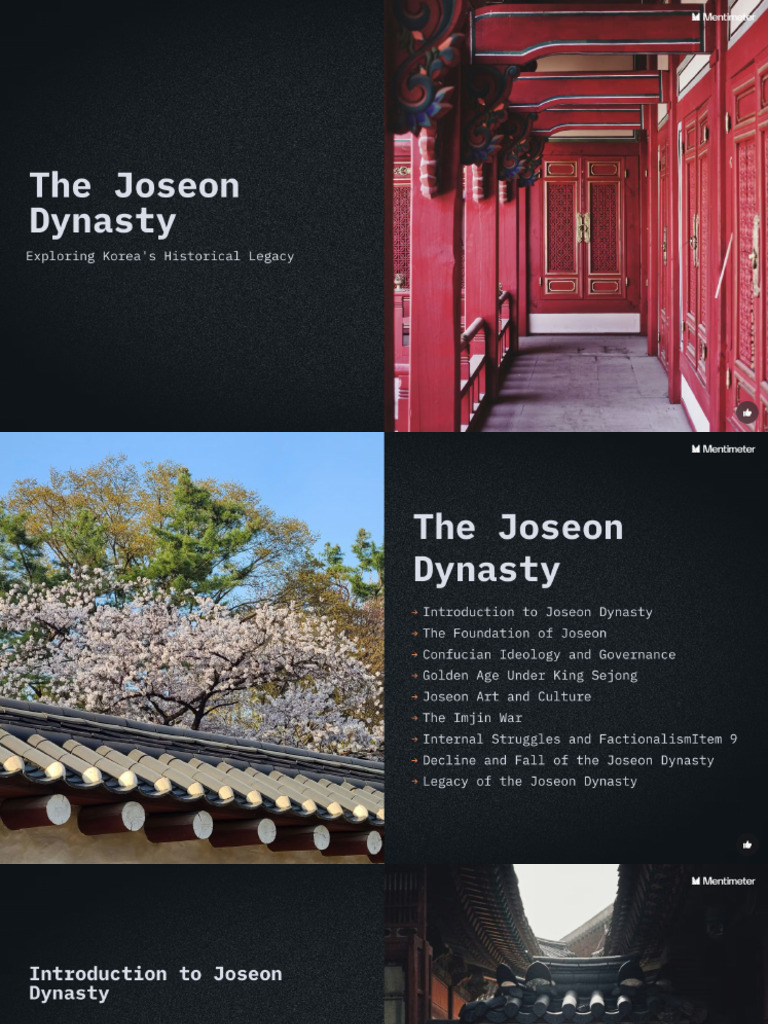 Journey Through The Joseon Dynasty | PDF