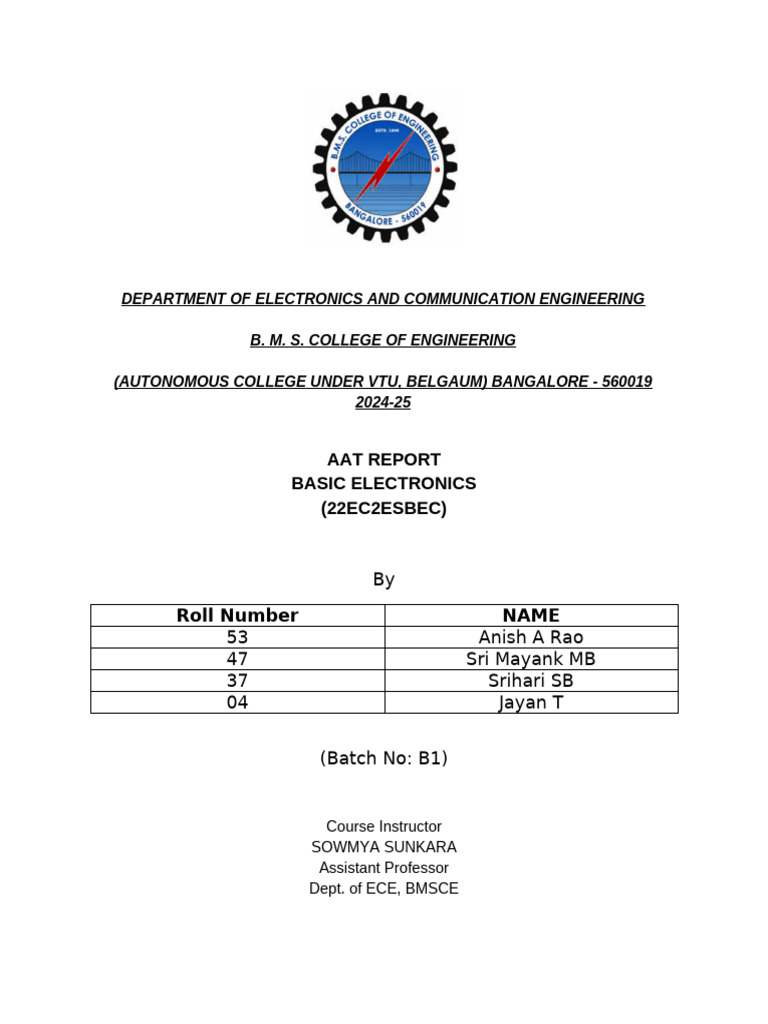 Bec Aat | PDF | Rectifier | Diode